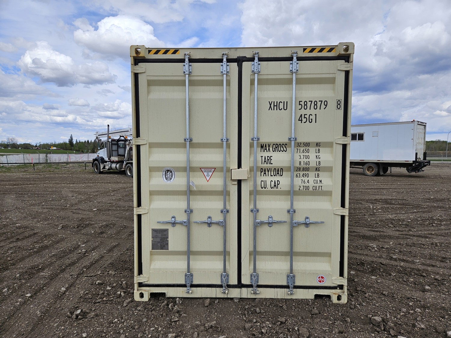 40 Ft High Cube Shipping Container - 26FG | Team Auctions