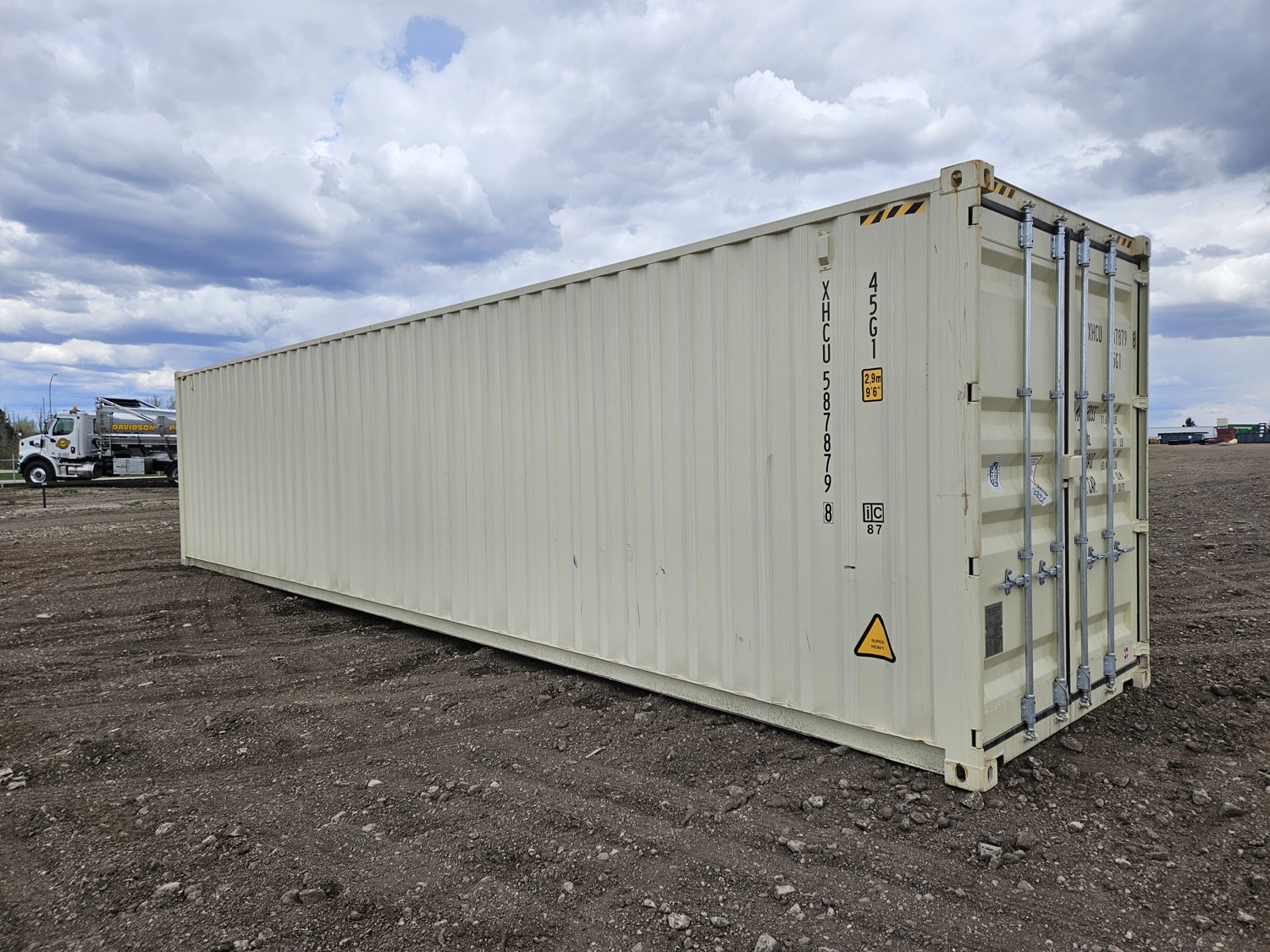 40 Ft High Cube Shipping Container - 26FG | Team Auctions