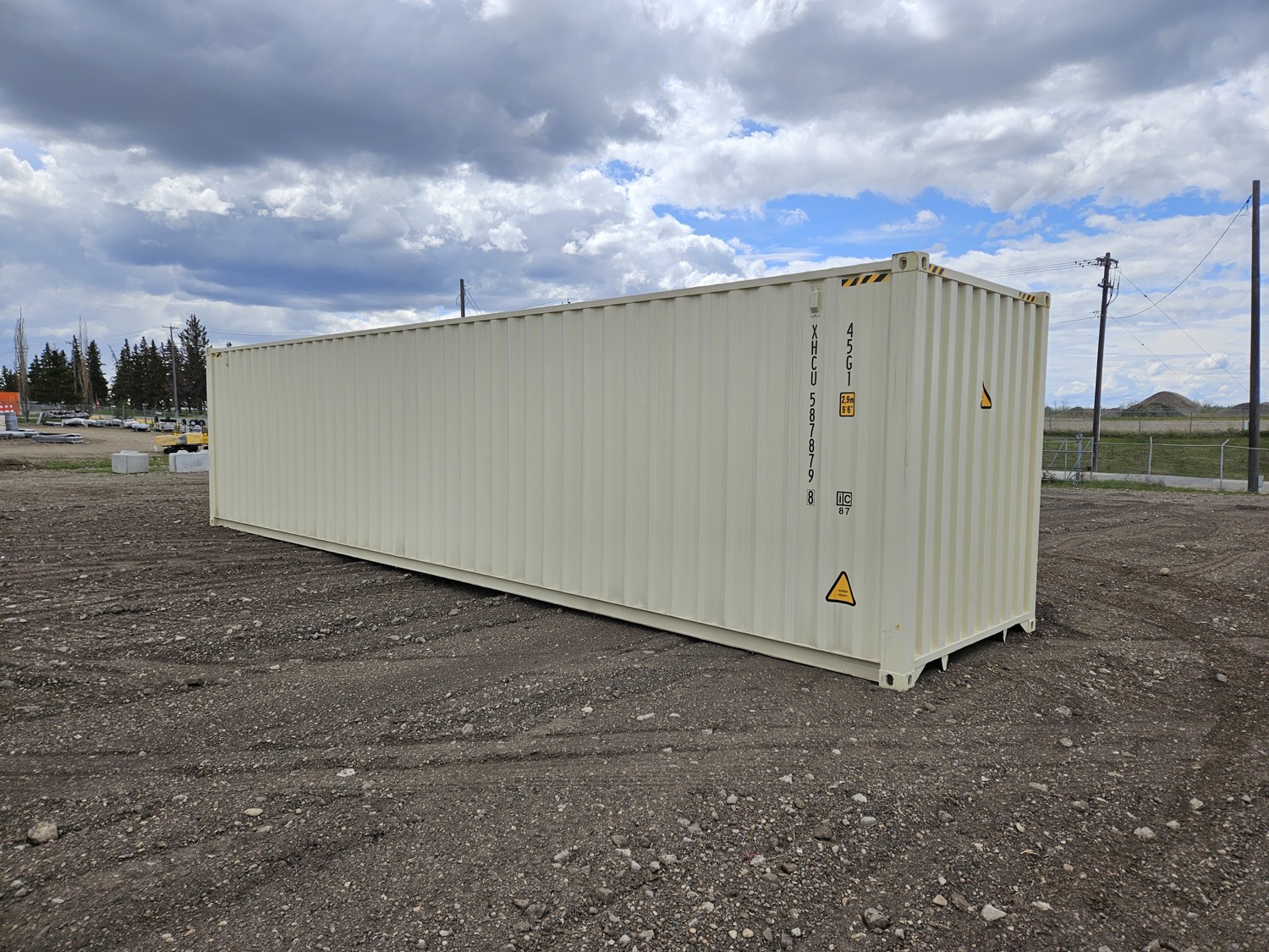 40 Ft High Cube Shipping Container - 26FG | Team Auctions