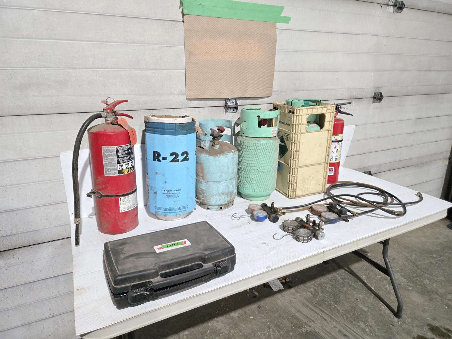 AC Equipment & (2) Fire Extinguishers - 26AA | Team Auctions