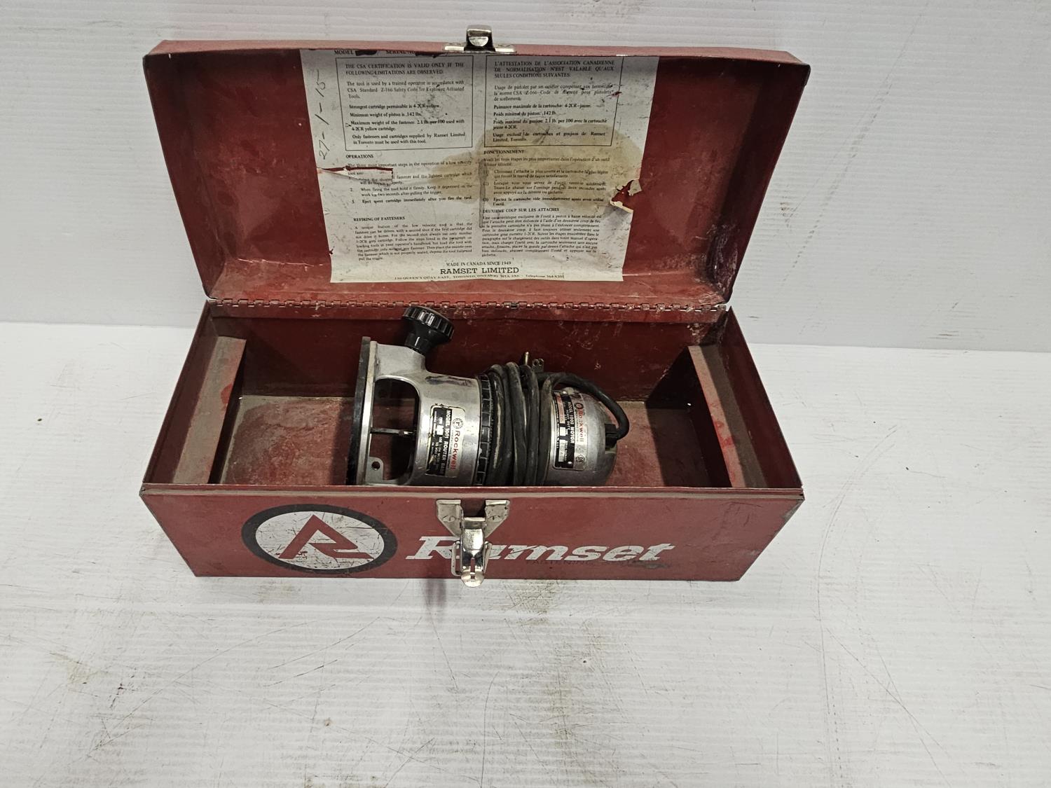 Rockwell Router - 26AA | Team Auctions