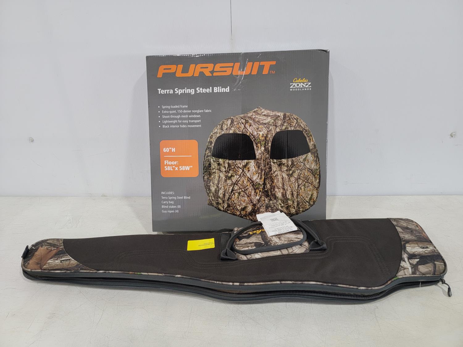 Cabela's Pursuit Terra Spring Steel Blind and Rifle Case - 26AB | Team ...