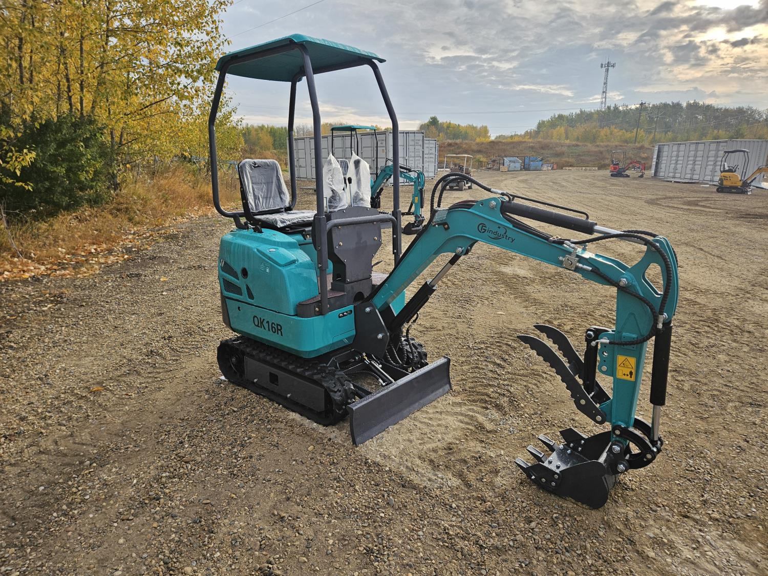 CFG QK16R Mini Excavator - 26AB | Team Auctions