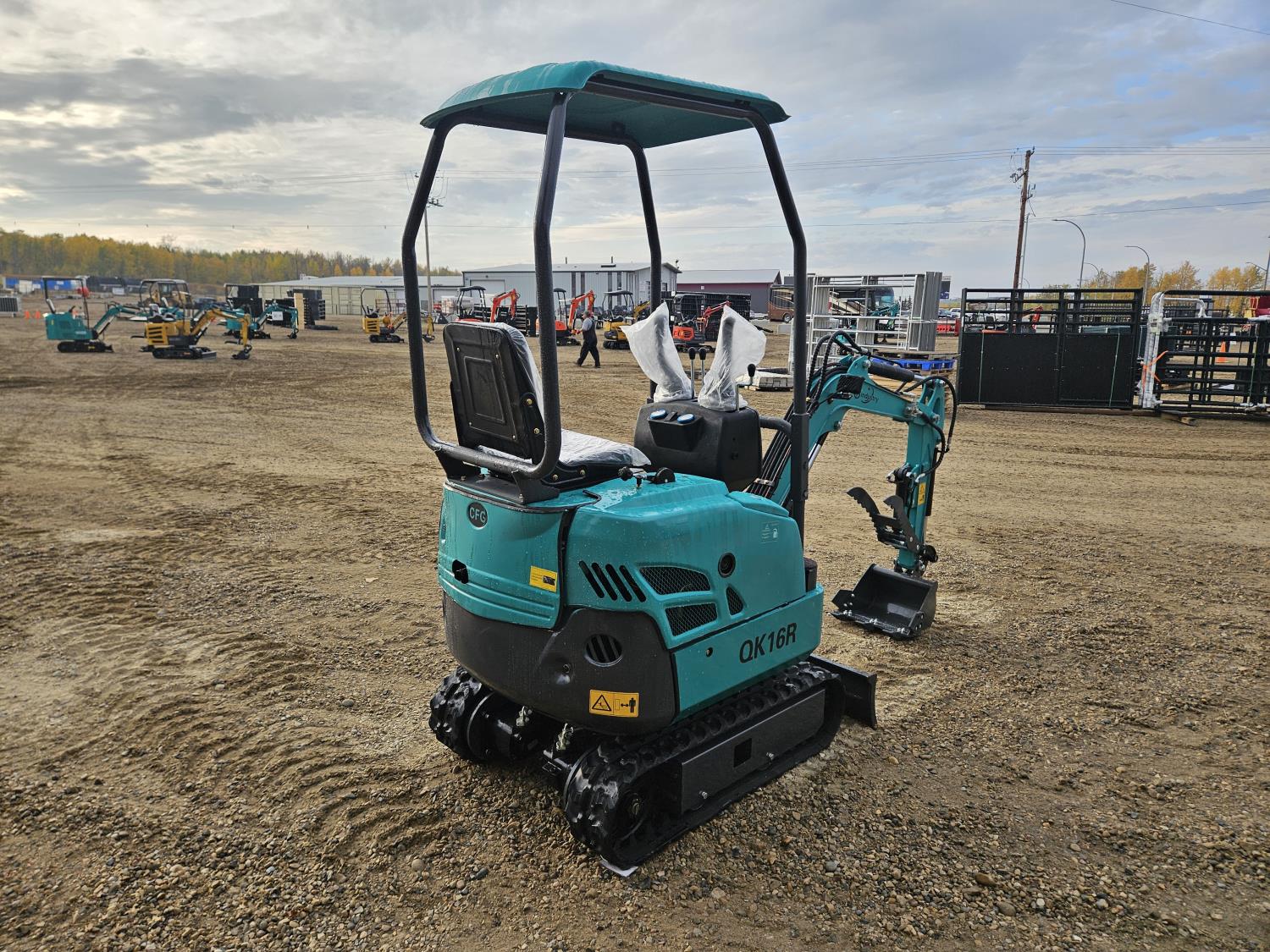 CFG QK16R Mini Excavator - 26AB | Team Auctions