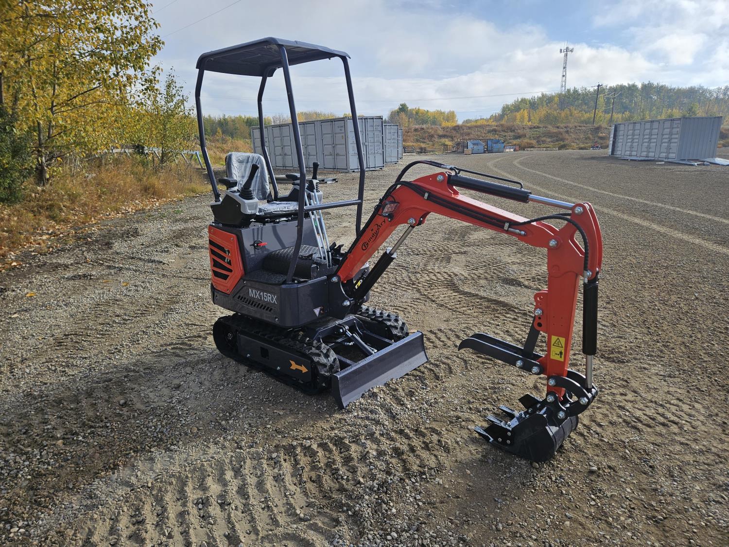 CFG MX15RX Mini Excavator - 26AB | Team Auctions