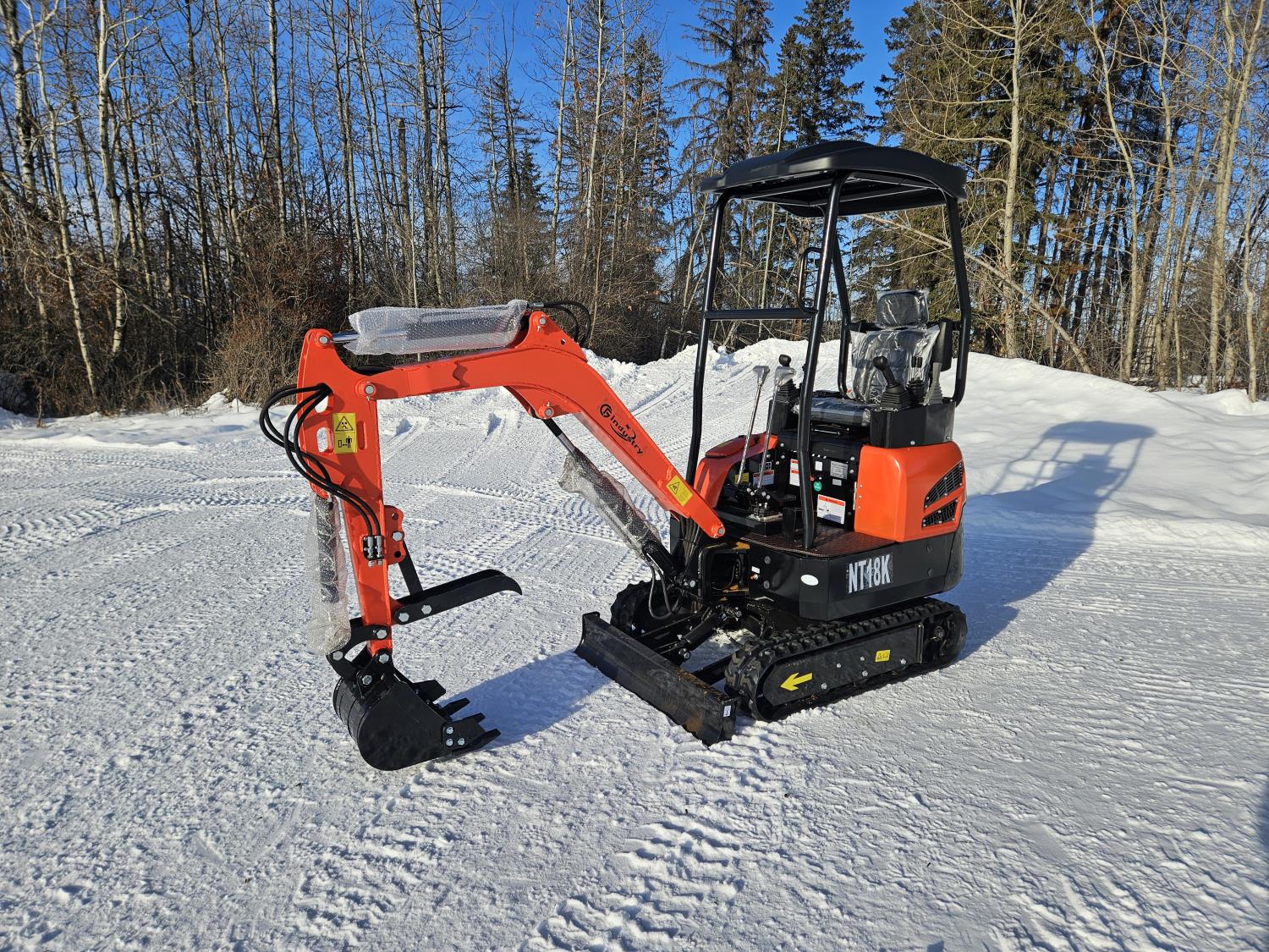 CFG NT18K Mini Excavator - 26AB | Team Auctions