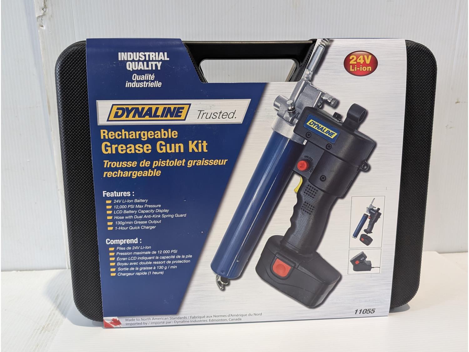 Dynaline 24V Grease Gun Kit - 26AB | Team Auctions