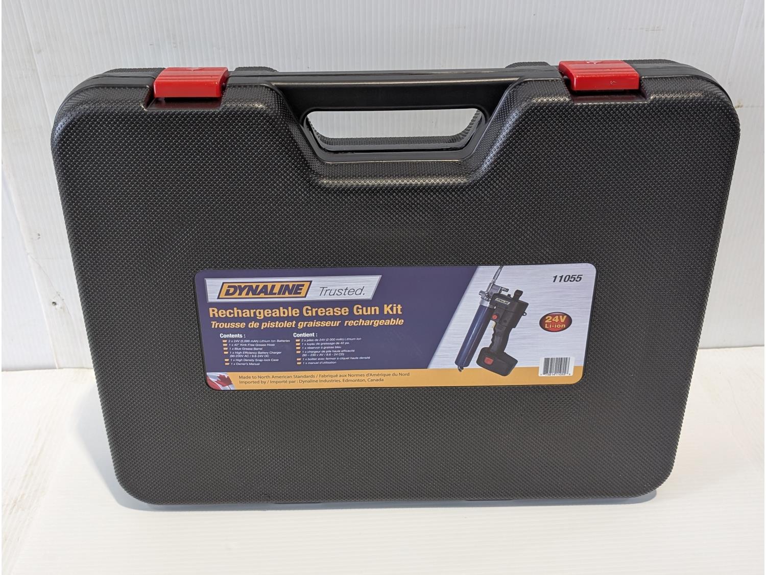 Dynaline 24V Grease Gun Kit - 26AB | Team Auctions