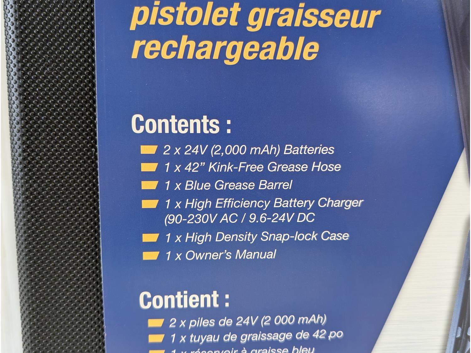 Dynaline 24V Grease Gun Kit - 26AB | Team Auctions