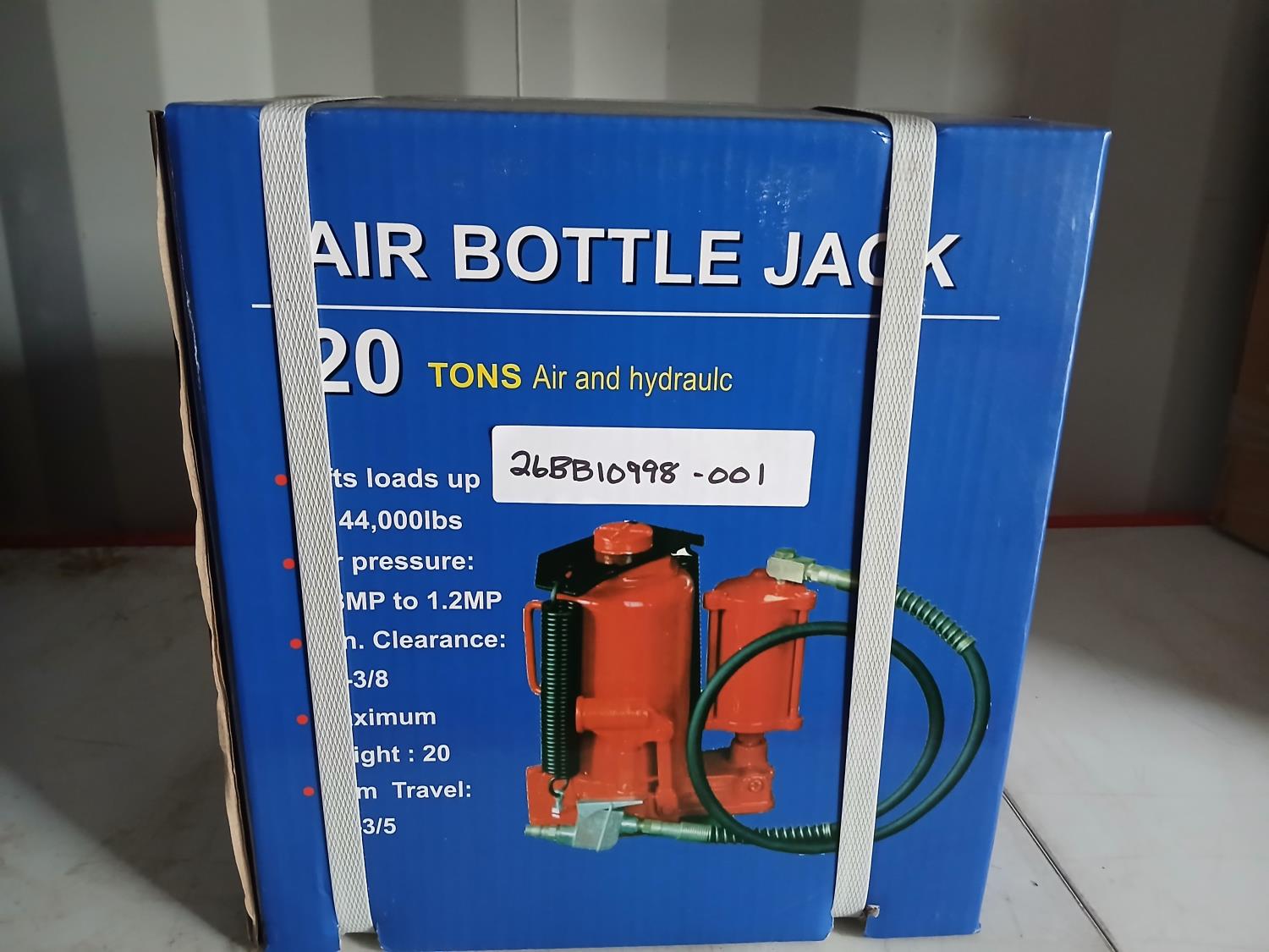 20 Ton Air Bottle Jack - 26BB | Team Auctions