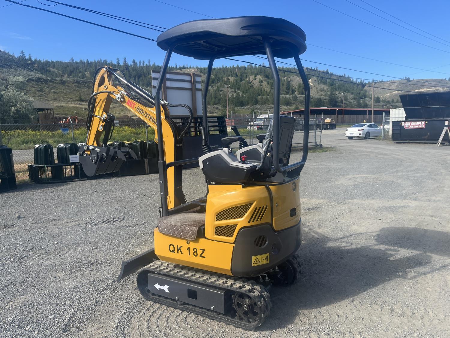 2026 AGT QK18Z Mini Excavator - 26BB | Team Auctions