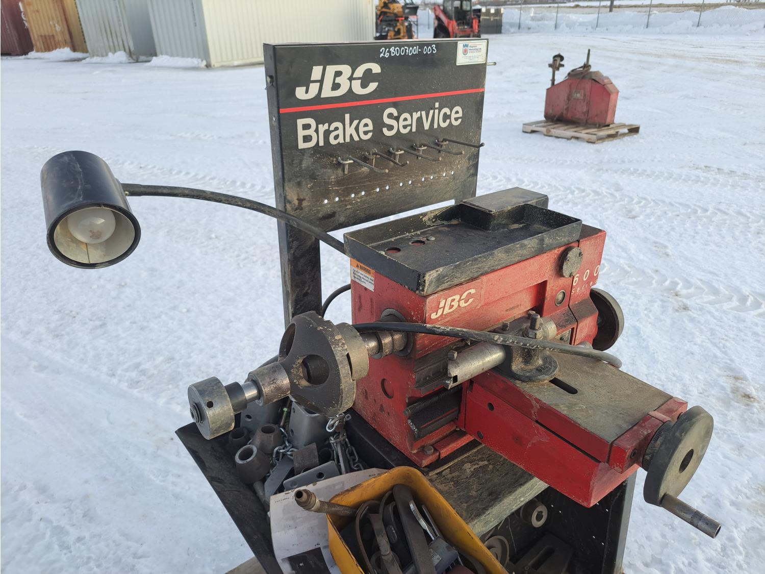 JBC 600 Series Broke Lathe Machine - 26BD | Team Auctions