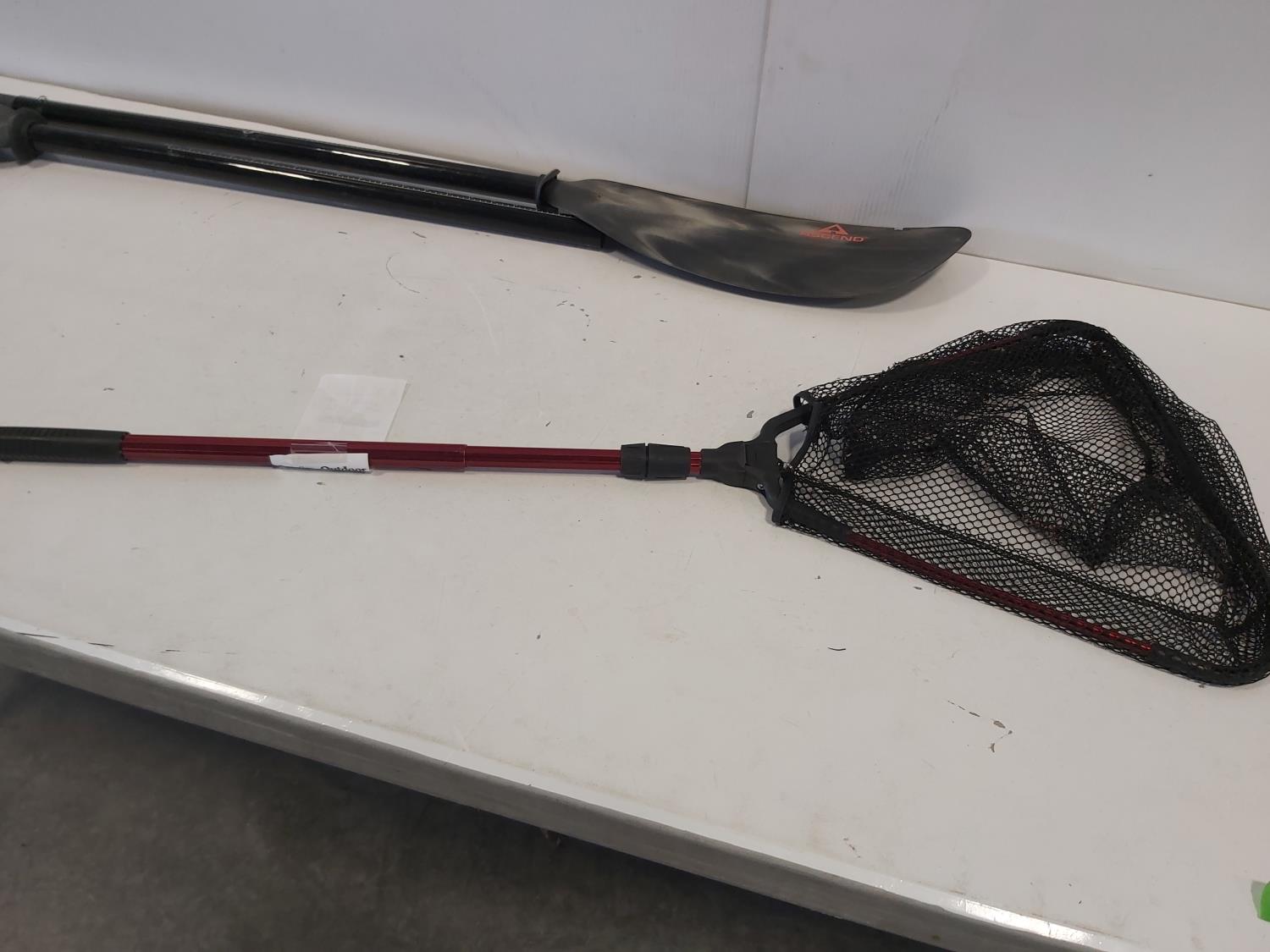 Ascend Tournament Kayak Paddle and Folding Fishing Net - 26BH | Team ...