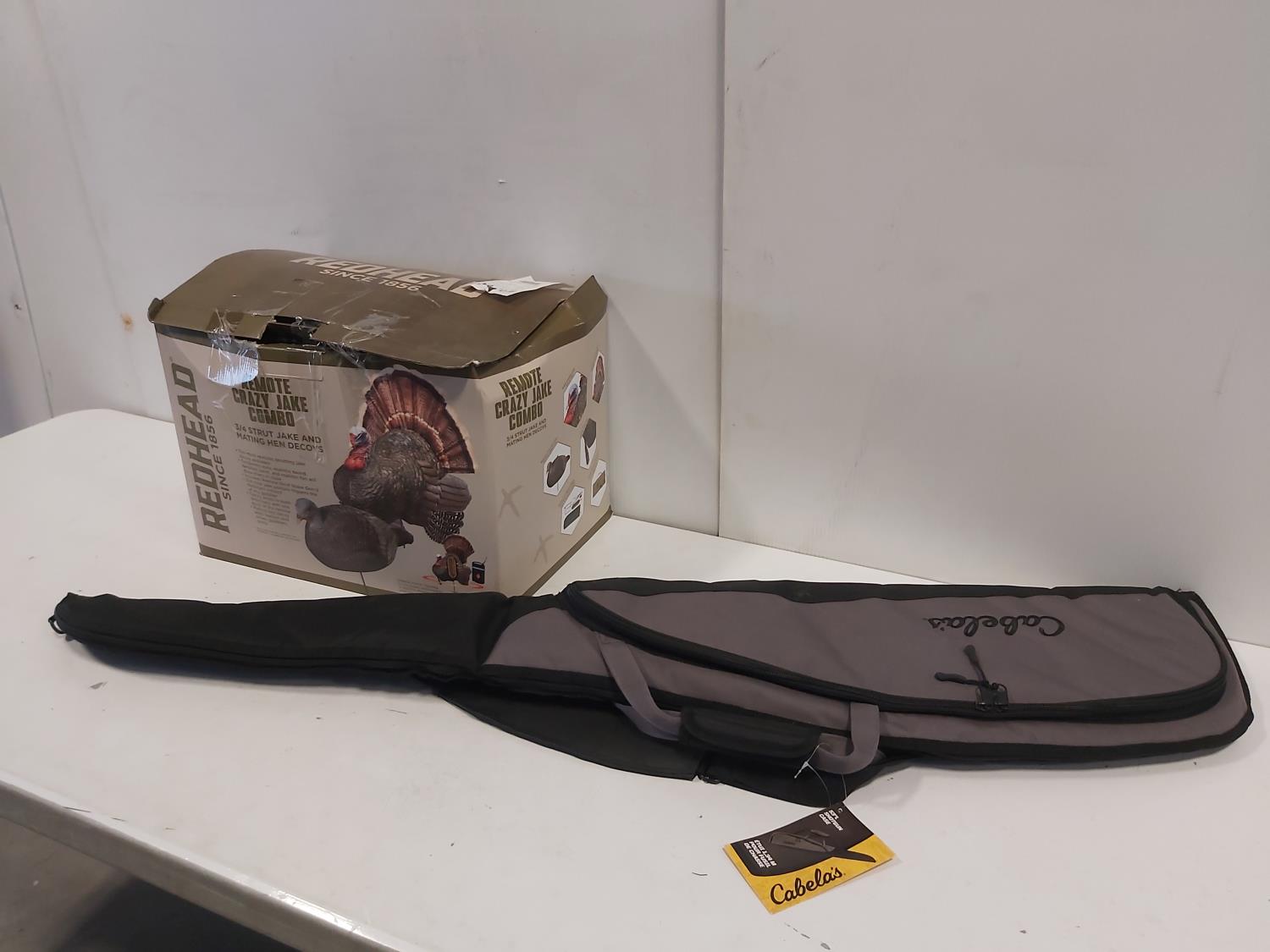 Cabela's 53 Inch L Shotgun Case and Redhead Remote Crazy Jake Turkey ...
